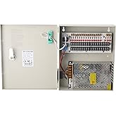 Amazon.com: EVERSECU 18 Channel DC12V 10 Amp Reset Fuse CCTV DC ...