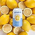 Amazon.com: Spindrift Sparkling Water, Lemon Flavored, Made with Real Squeezed Fruit, 12 Fl Oz ...