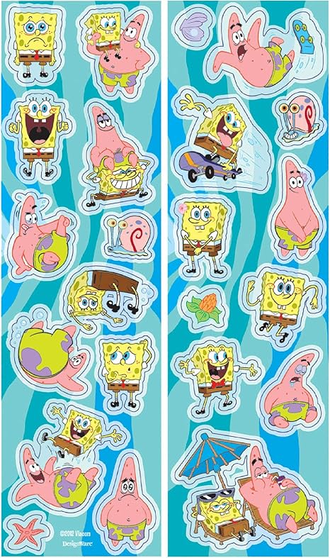 SpongeBob SquarePants Stickers Mega Value Set