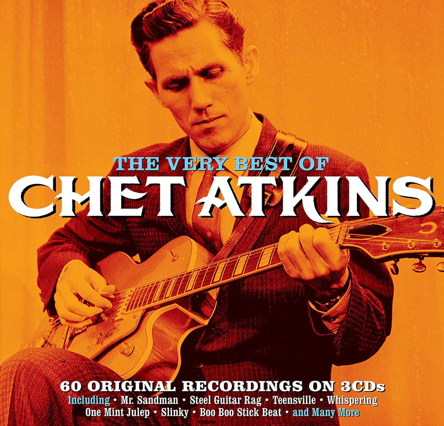 Chet Atkins, Chet Atkins - 60 Greatest Hits of Chet Atkins (3 CD Boxset ...