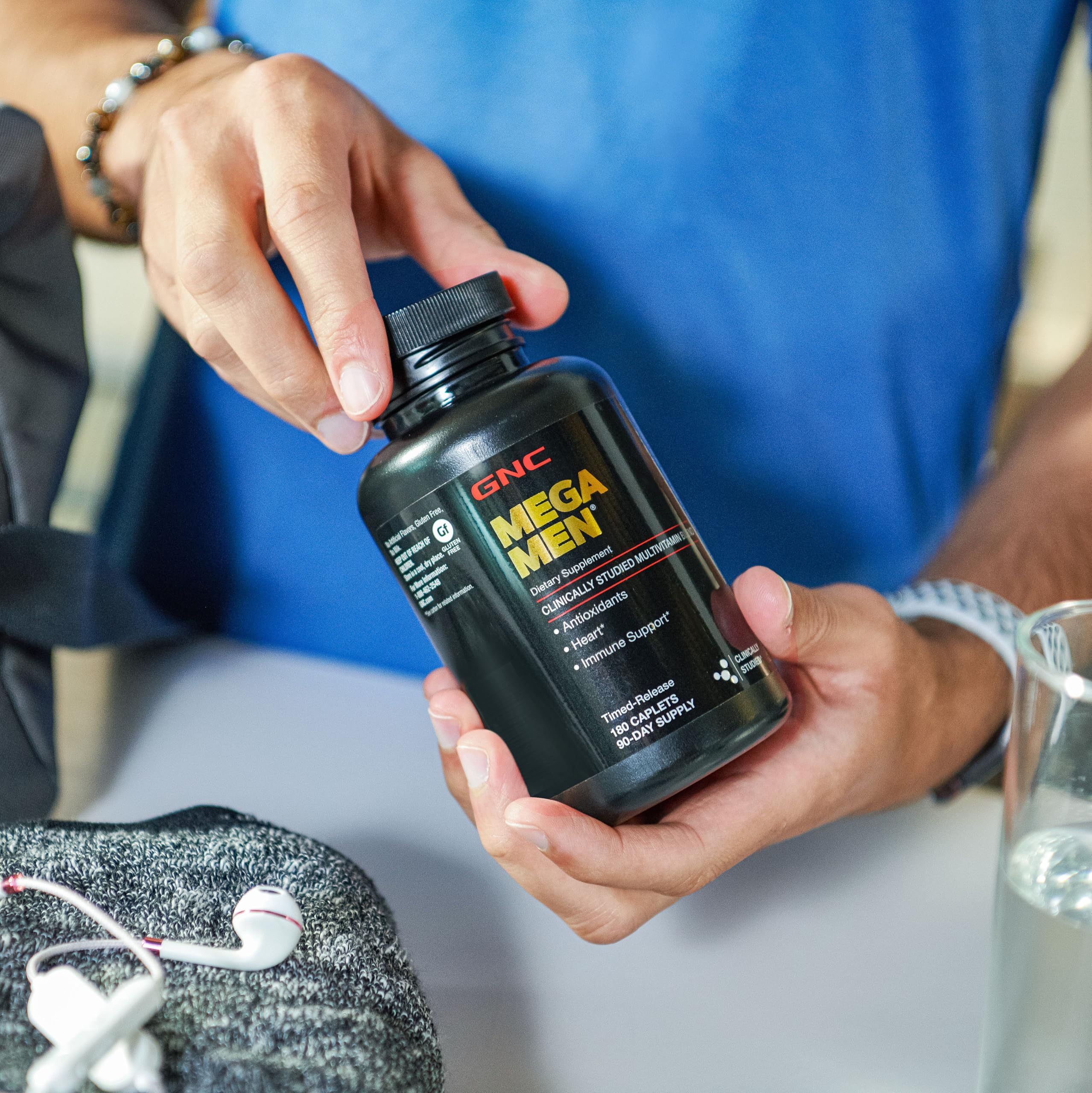 Mua GNC Mega Men Multivitamin | Heart Health, and Immune Support | 180 ...