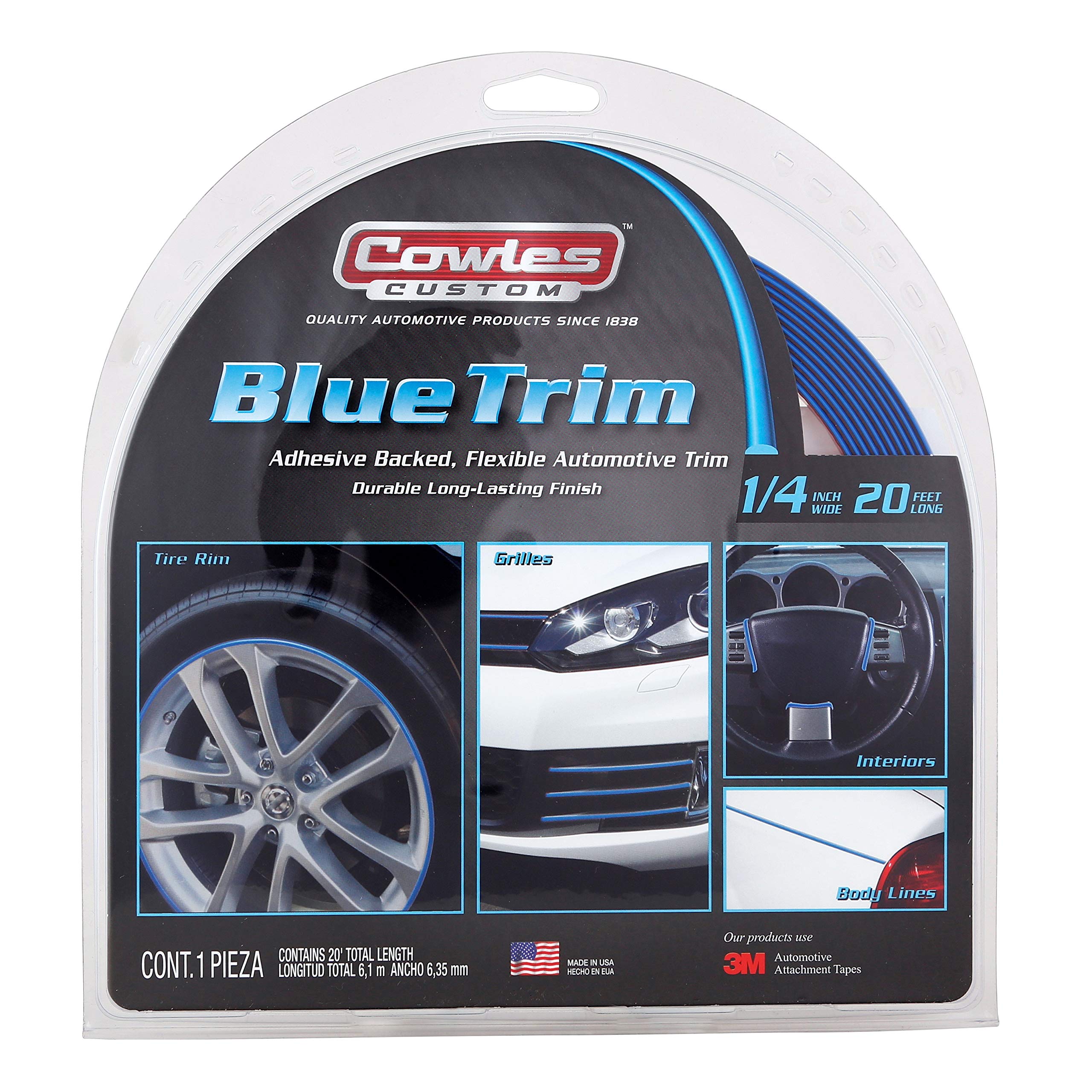 Cowles Custom, Blue Color Molding Edge Trim Automotive Accessory for ...