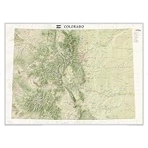 Colorado Geographical Map