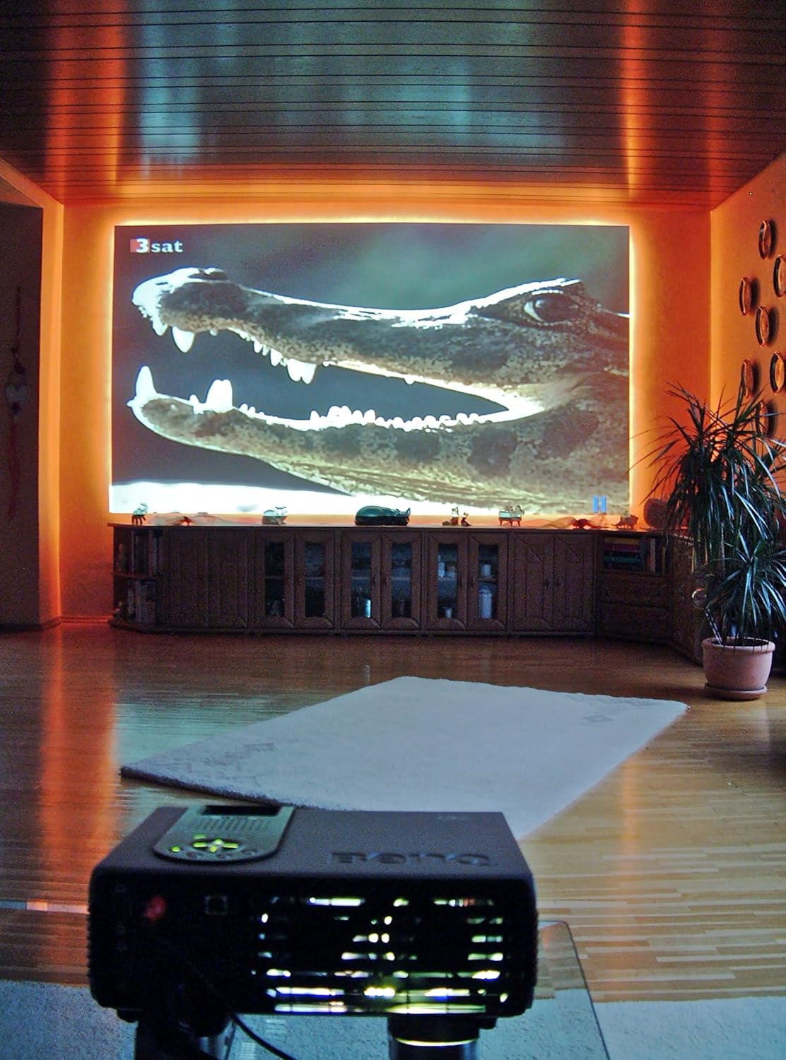 Projection Screen, self adhesive front projection film: Amazon.co.uk ...