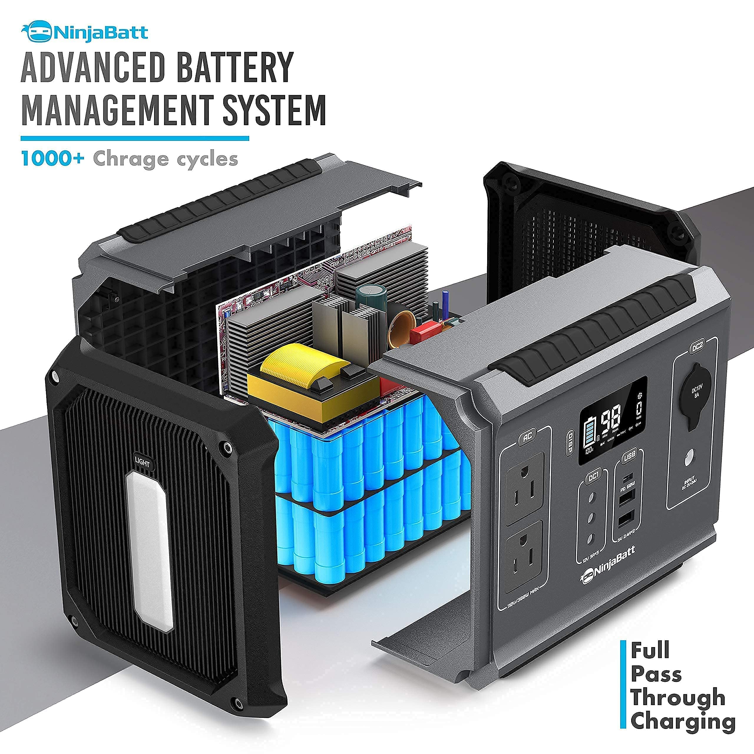 Mua NinjaBatt 300W Portable Power Station, 280Wh Battery Solar ...