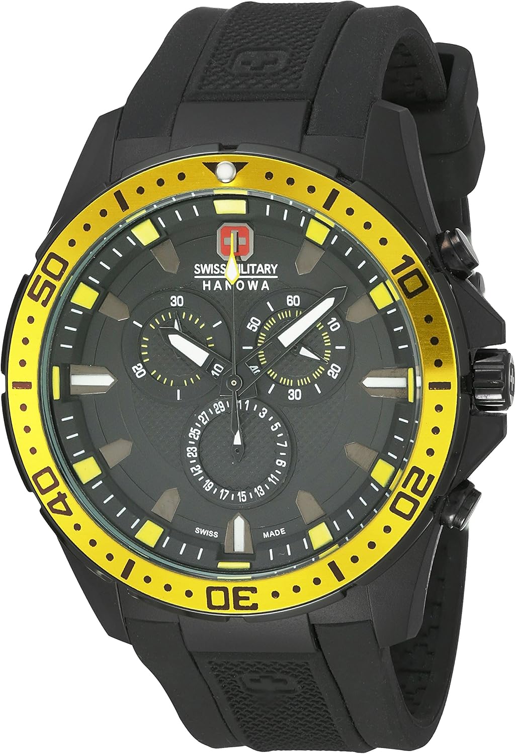 Swiss Military Hanowa Squad Gents Watch Chronograph 06-4212.27.007.11 ...