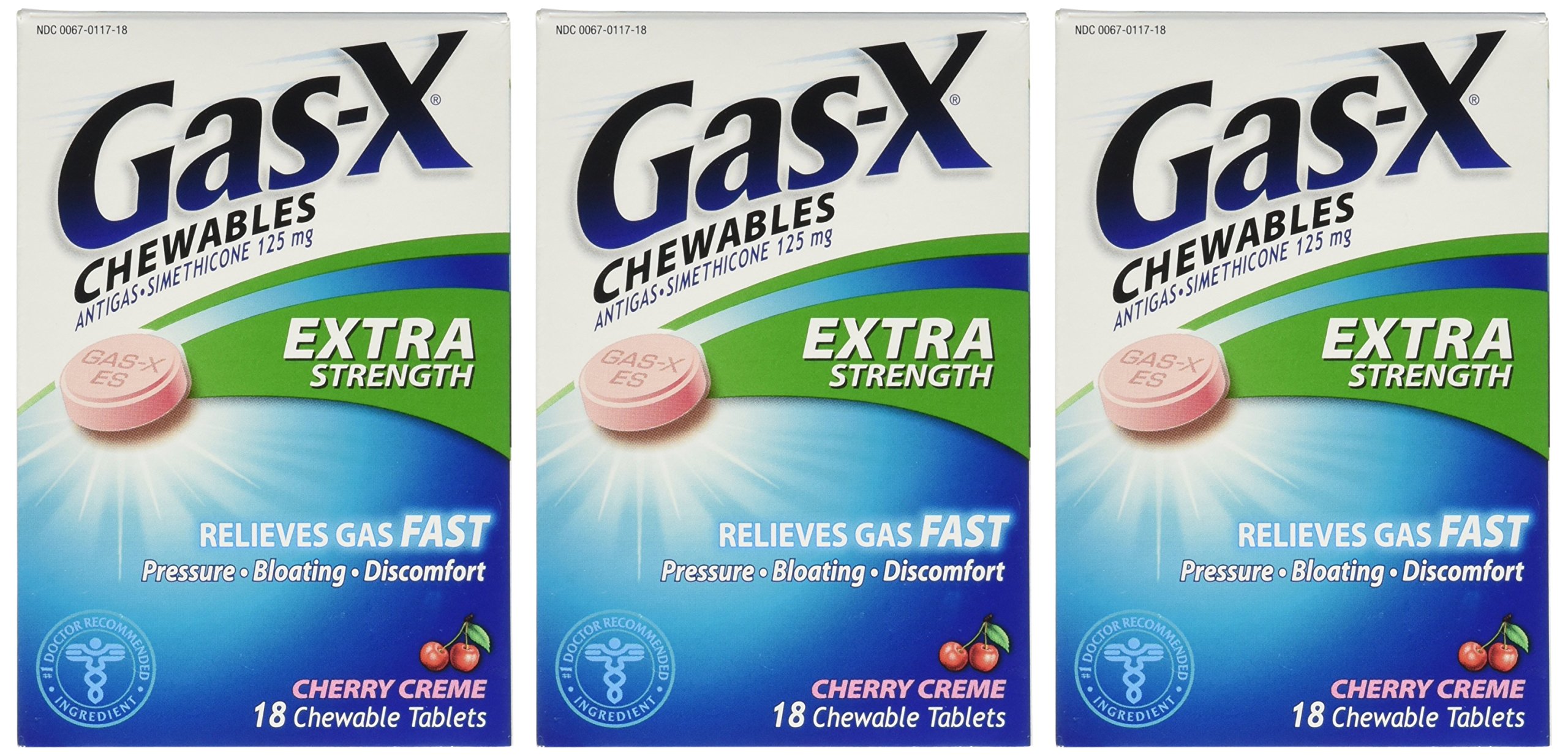 Mua Gas-X Extra Strength Cherry Creme Chewable Tablets, 54 Count trên ...