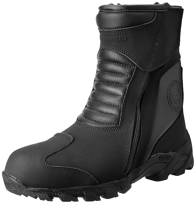 Royal Enfield Black Leather Riding Shoes for Men Size EU 44 / UK 10 ...