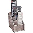 Amazon.com: MyGift Rustic Torched Wood Remote Control Holder for Table ...