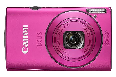 Canon IXUS 230 HS Digital Camera - Pink 3.0 inch LCD: Amazon.co.uk ...