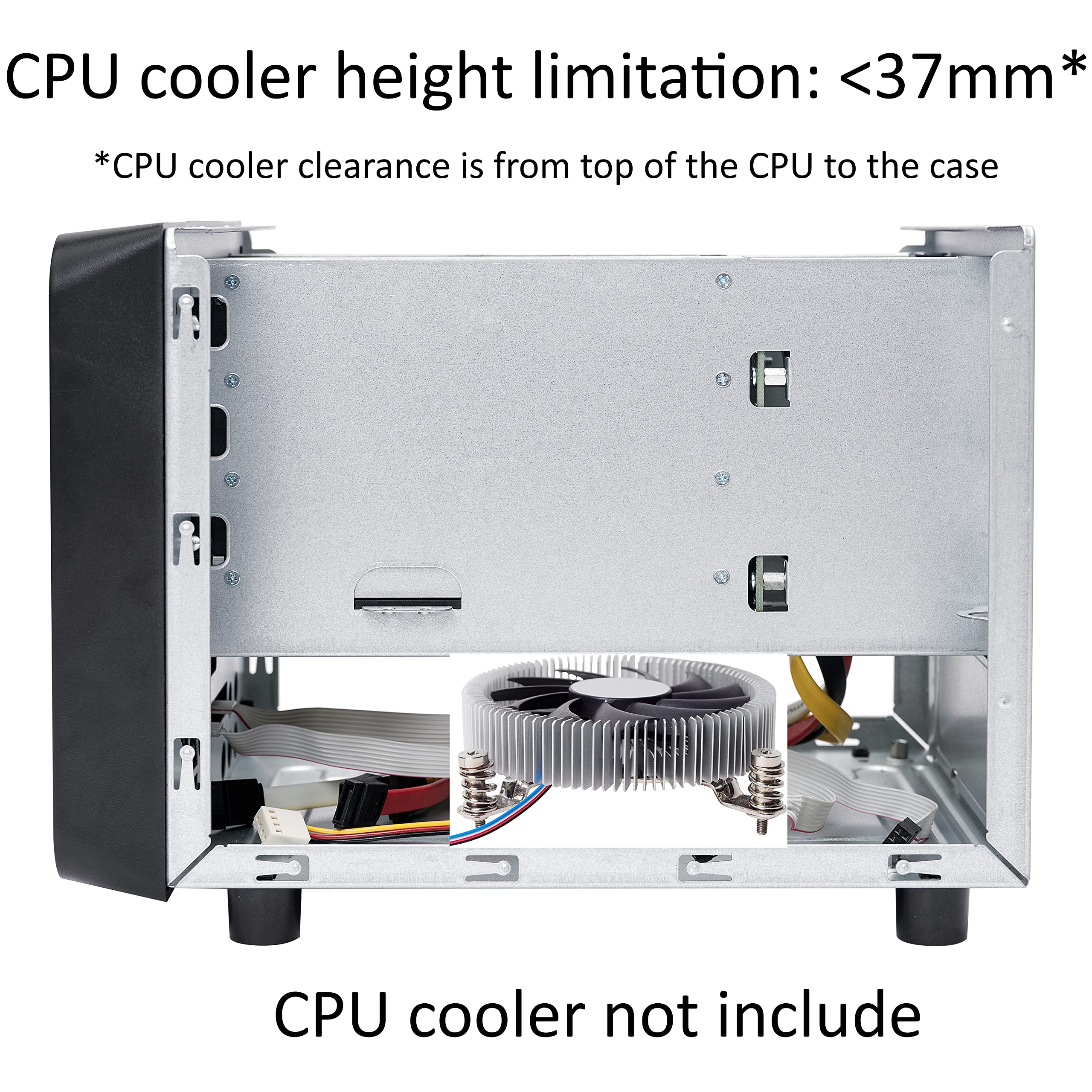 Mua 4 + 1 Bay DIY NAS Case, 4 x 2.5″ / 3.5″ Tray + 1 x 2.5″ Internal ...