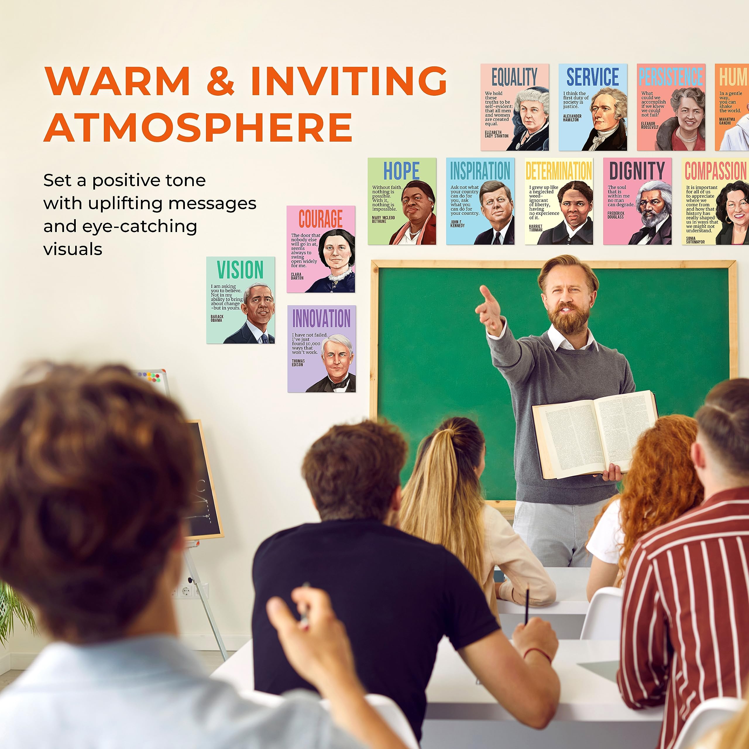 Mua S&O History Posters to Inspire - 12 Historical Figures Classroom ...