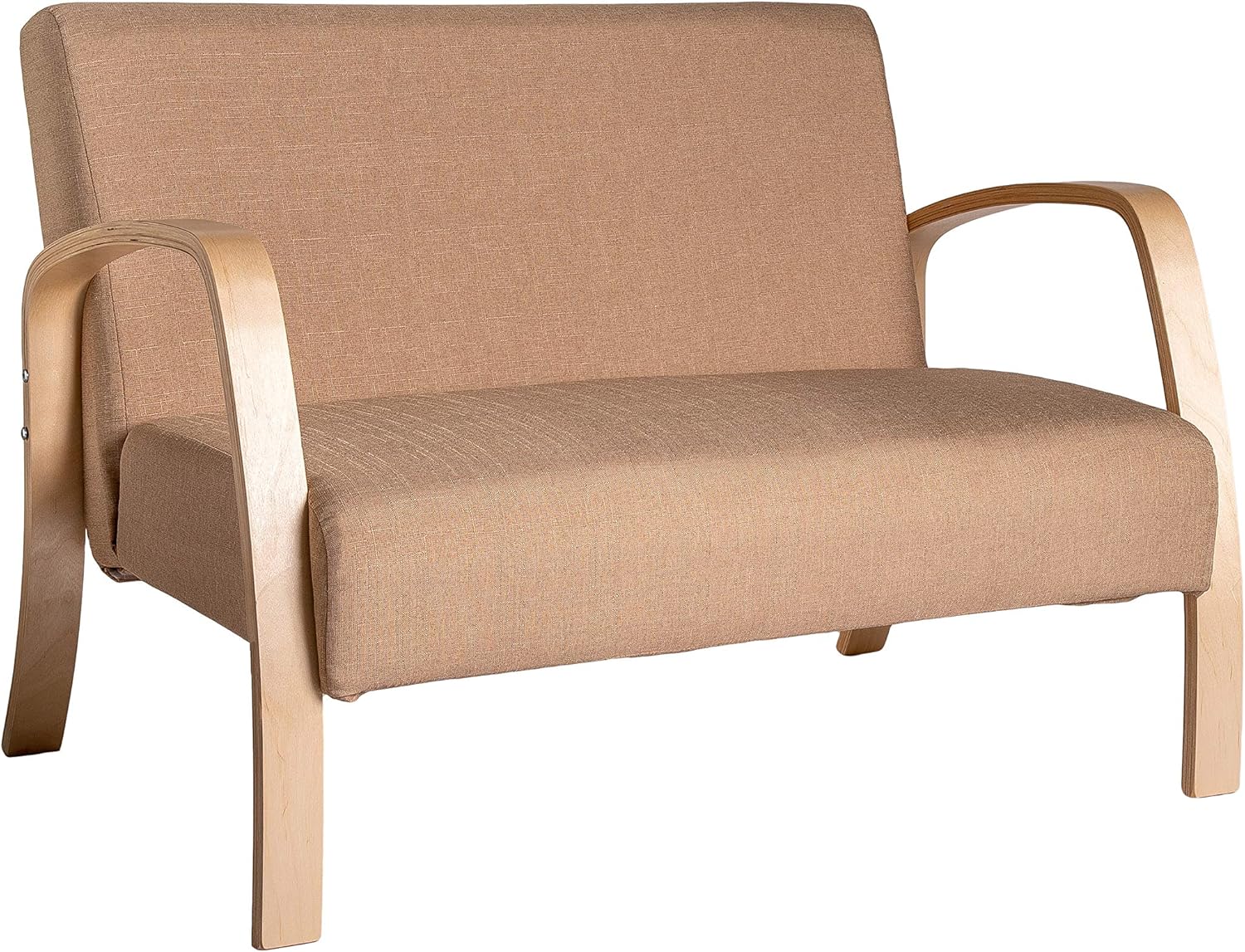 Divani Beige Enrico Coveri Contemporary Divano 2 Posti con Struttura in ...