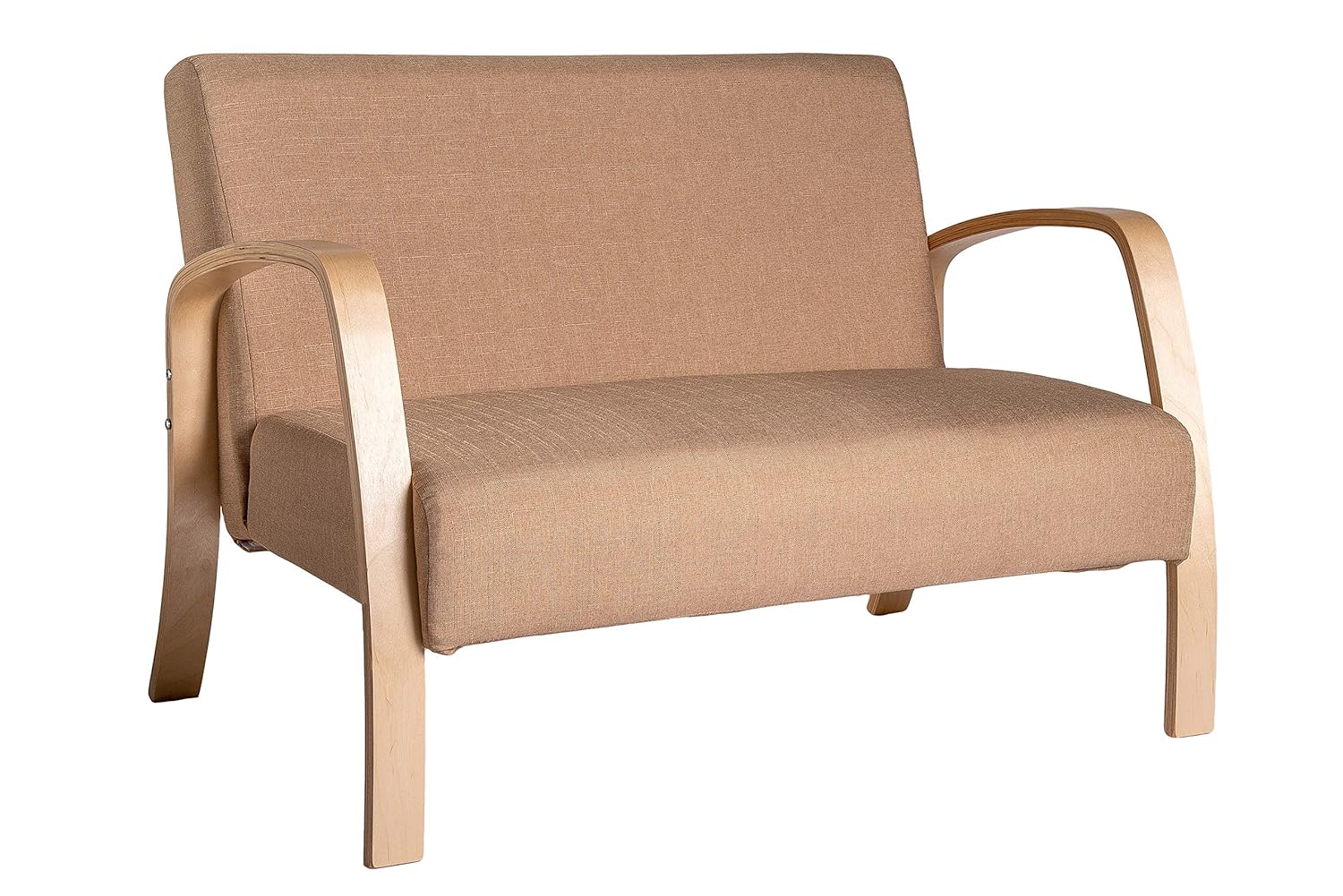 Divani Beige Enrico Coveri Contemporary Divano 2 Posti con Struttura in ...