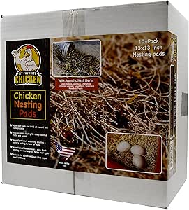 Amazon.com : Chicken Nesting Pads with Aromatic Nest Herbs | Natural ...