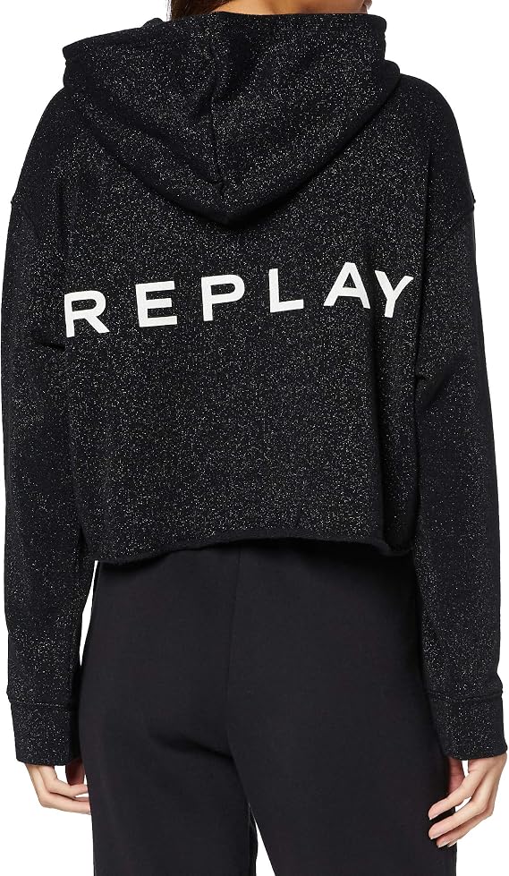Replay Women's Hooded Sweatshirt : Amazon.co.uk: Clothing