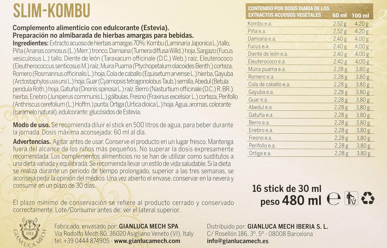 Decotopia Slim Kombu with Stevia – 16 Sticks. – BigaMart