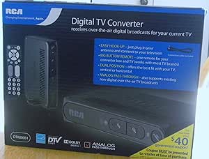 Amazon.com: RCA Digital TV Converter Box: Everything Else