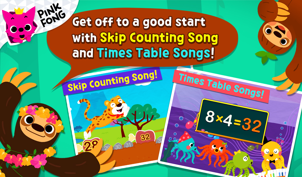 Amazon.com: PINKFONG! Fun Times Tables: Toddler Math, Songs, Counting ...