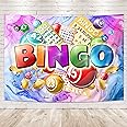 Amazon.com : Newsely Bingo Night Backdrop 7Wx5H Photography Game Time ...