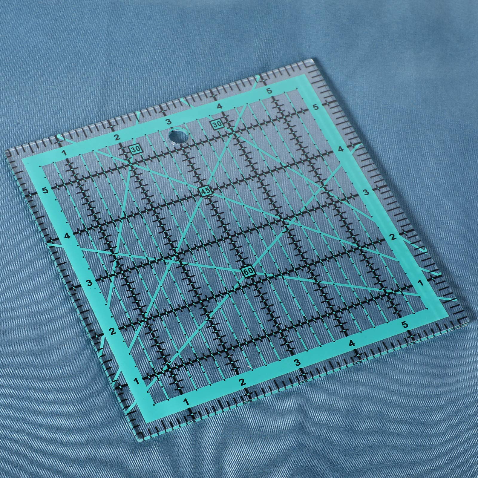 Mua 6 Pcs Acrylic Square Quilting Rulers (12.5/9.5/6/ 4.5 Inches ...