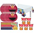 Amazon.com: MSS Sesame Street Birthday Party Supplies Bundle Pack for ...