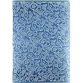 Amazon.com: Kwan Crafts A4 Size Crack Background Plastic Embossing ...