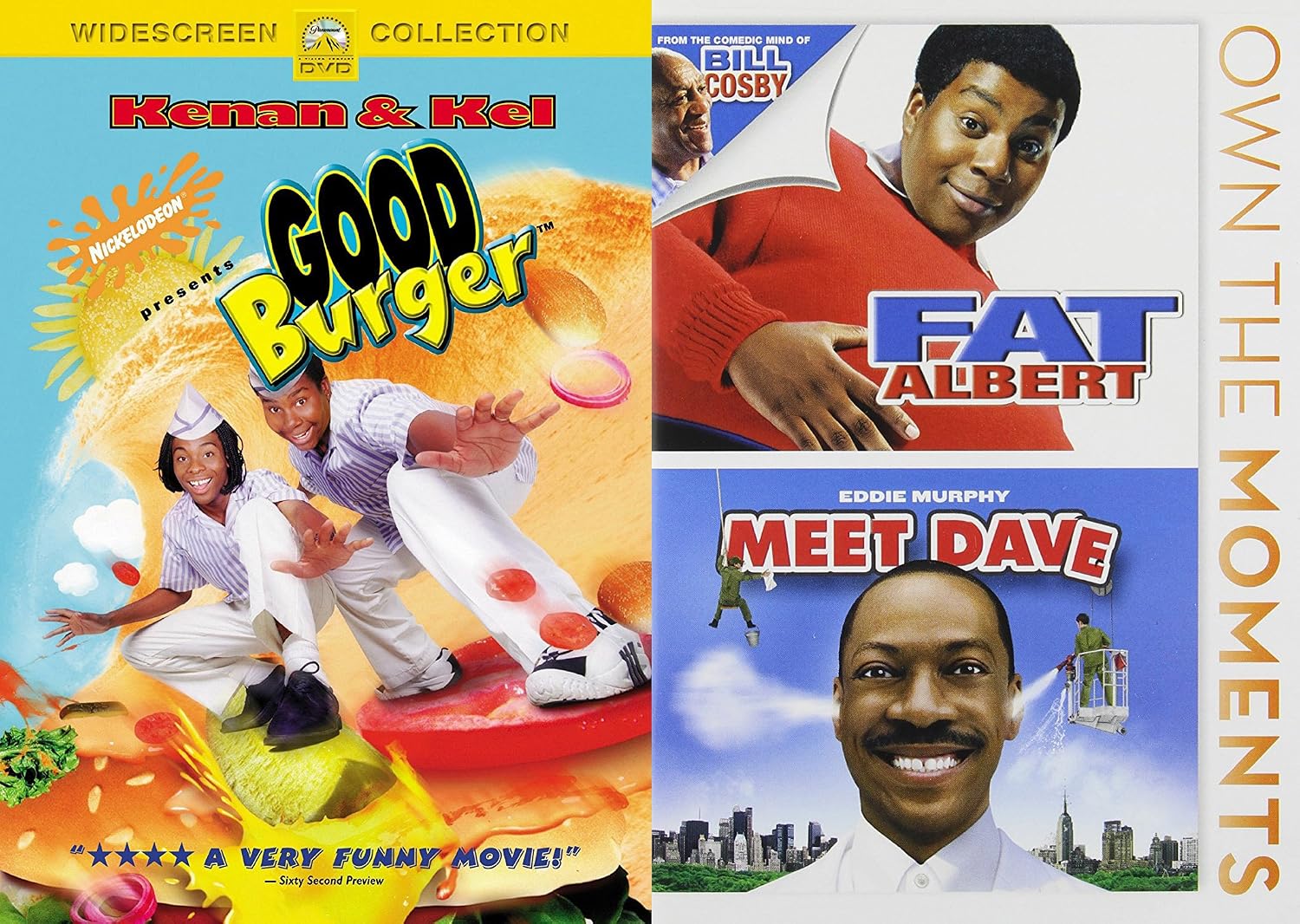Amazon.com: Fat Albert/Meet Dave & Good Burger 2-DVD Set Bundle: Eddie ...