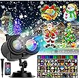 Amazon.com: Christmas Halloween Projector Lights Outdoor, COOLWUFAN 2 ...