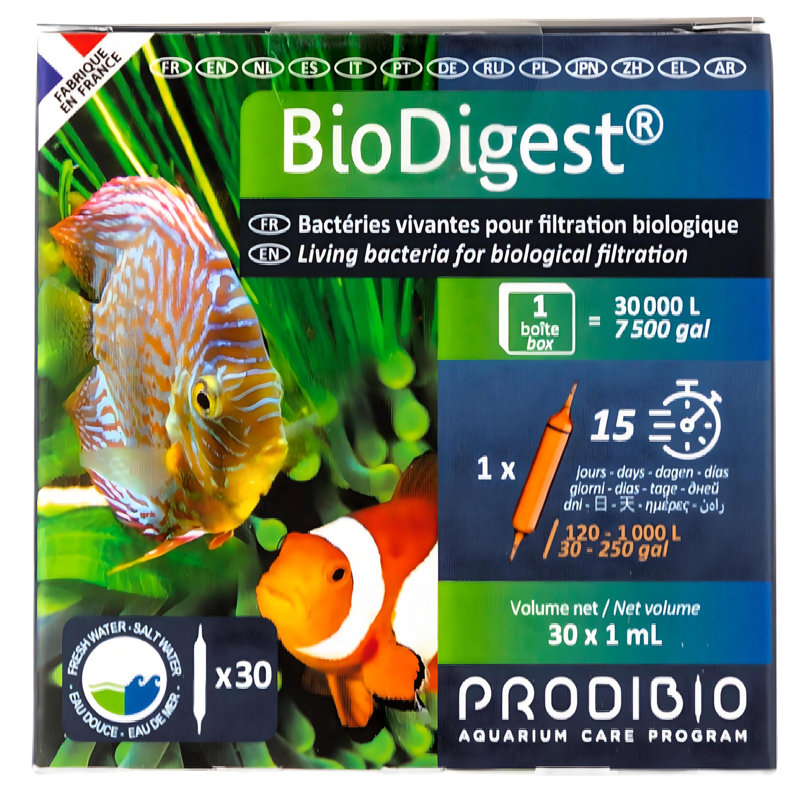 Mua Bio Digest, Nitrifying Bacteria, Fresh and Salt Water, 30/1 mL ...