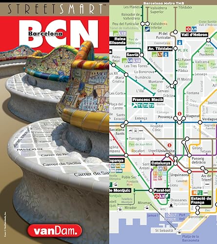Barcelona City Maps With Attractions