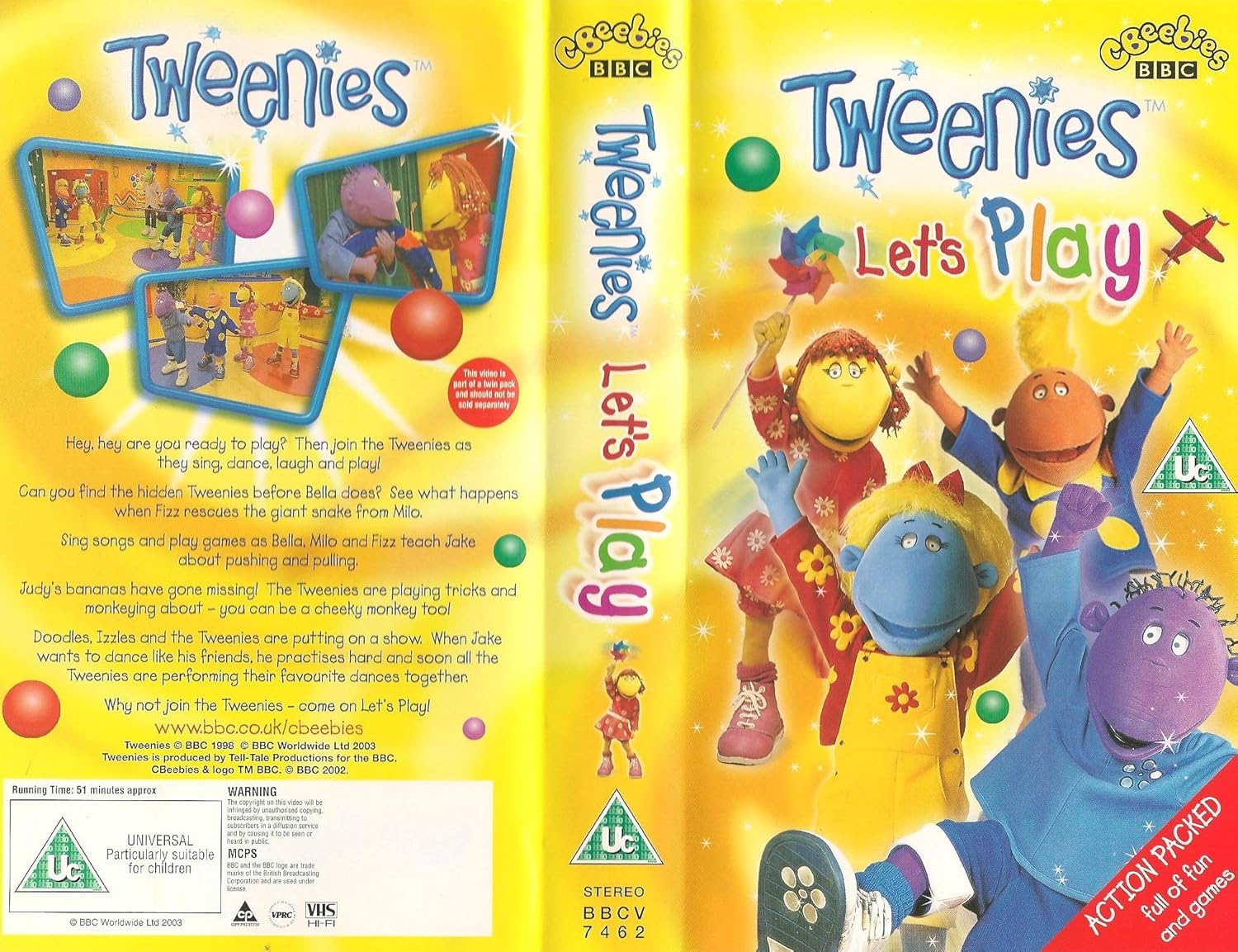 The Tweenies - Let's Play: Amazon.co.uk: Video