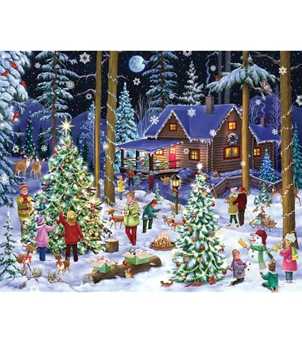 Puzzle Navidad Vermont Christmas Company - Rompecabezas De Navidad ...