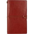 Voyager Refillable Notebook - Burgundy (Traveler's Journal, Planner ...