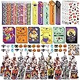 Amazon.com: WOONOO 200PCS Halloween Party Favors for Kids Stationery ...