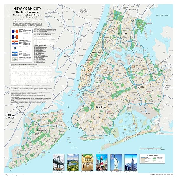 Giant New York Map