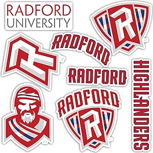 Amazon.com: Radford University Highlanders Sticker Vinyl Decal Laptop ...