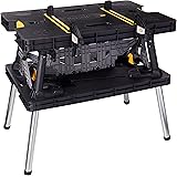 Keter 17199331 Folding Work Table with Adjustable Legs: Amazon.co.uk ...