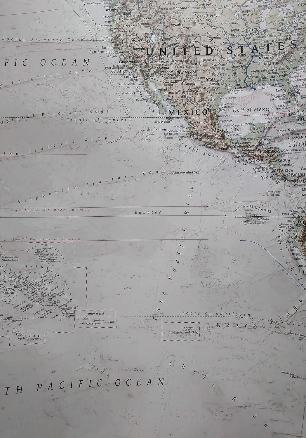 Jr Maps Political World Map, English, New: 2015 Poster: 250 x 144 cm ...