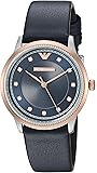 Emporio Armani AR1647 - Orologio da polso Donna, Pelle, Colore: Blu ...