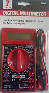Amazon.com: 7 Function Digital Multimeter by Harbor Freight : Tools ...