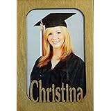 Amazon.com: Personalized Laser Cut Name Photo Frame Mat for 5x7 Frame ...
