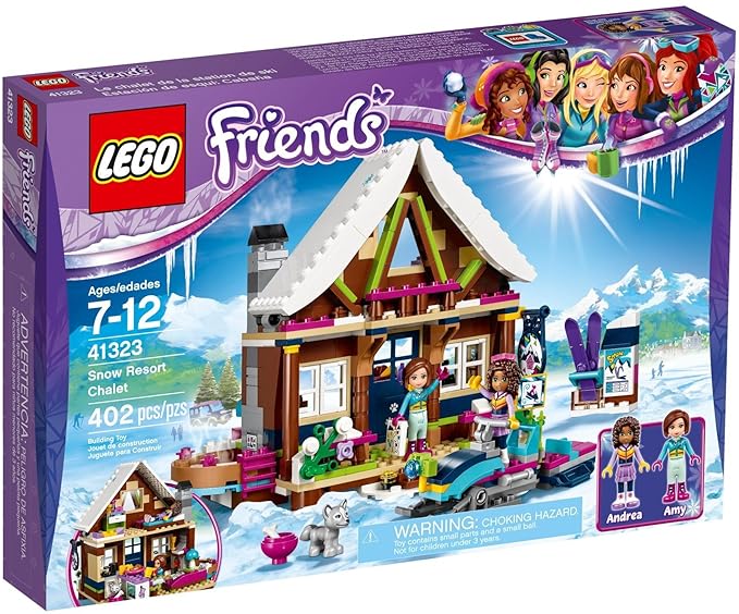 LEGO Friends Snow Resort Chalet 41323: Amazon.co.uk: Toys & Games
