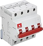 Legrand Polycarbonate DX 3 63 A 4-Pole MCB Isolator (Standard Size, White): Amazon.in: Home ...