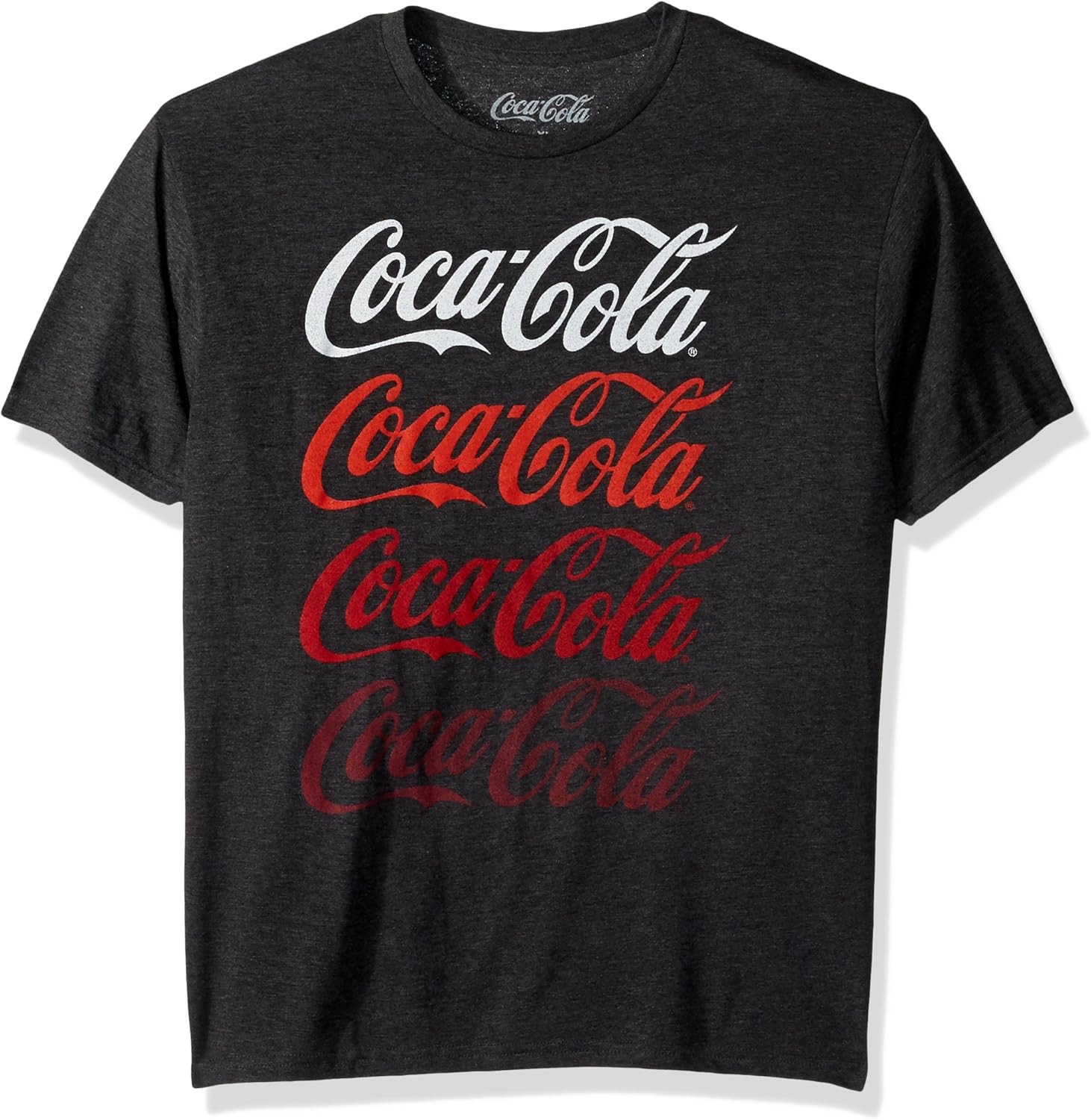 Amazon.com: Coca-Cola Men's Iconic Logo in Four Colors T-Shirt: Clothing