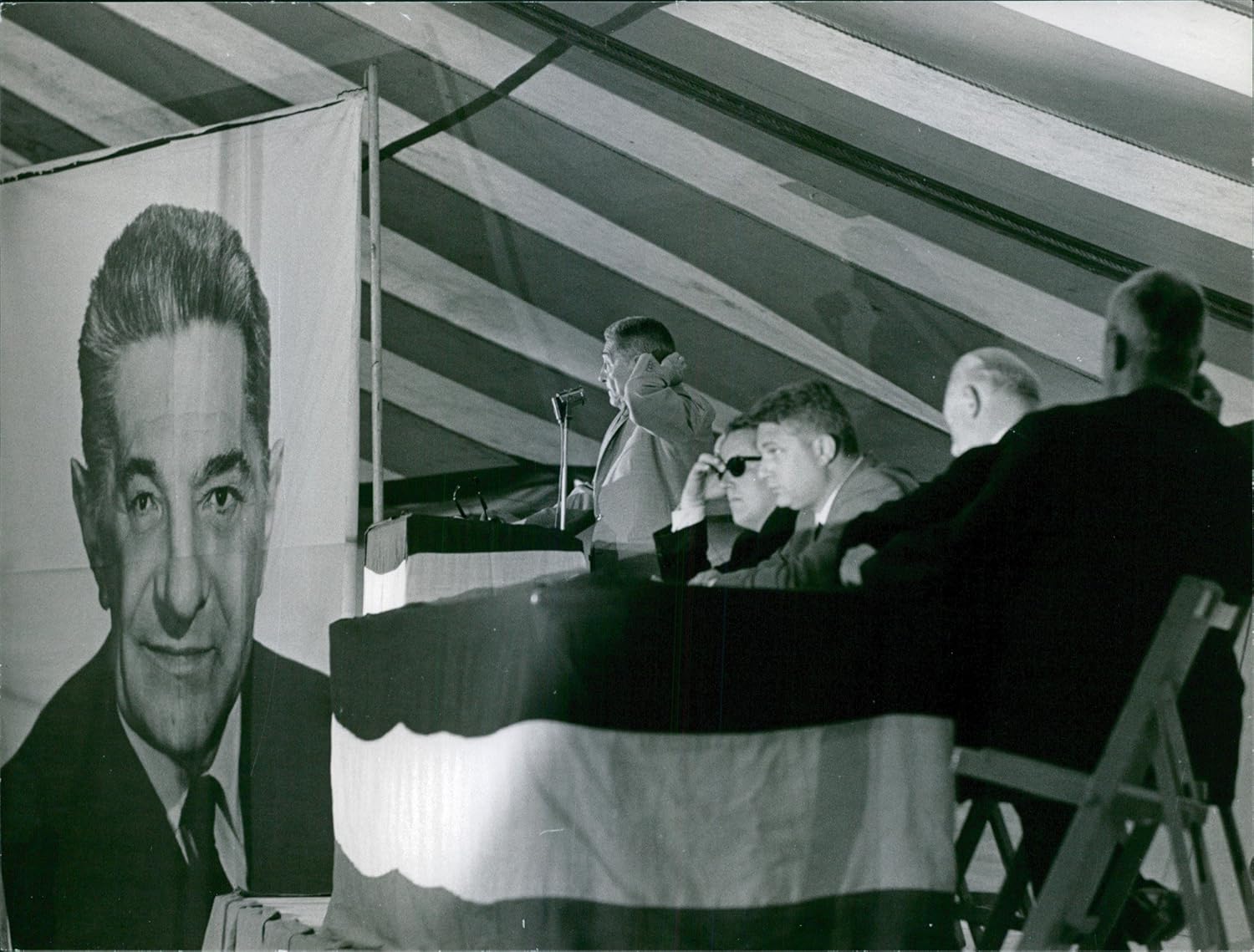 Amazon.com: Vintage photo of Jean-Louis Tixier-Vignancour is speaking ...