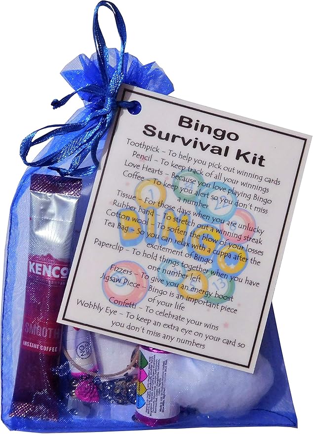 SMILE GIFTS UK Bingo Survival Kit Gift Small Novelty Gift Fun Bingo smile-gifts-uk-bingo-survival-kit-gift-small-novelty-gift-fun-bingo