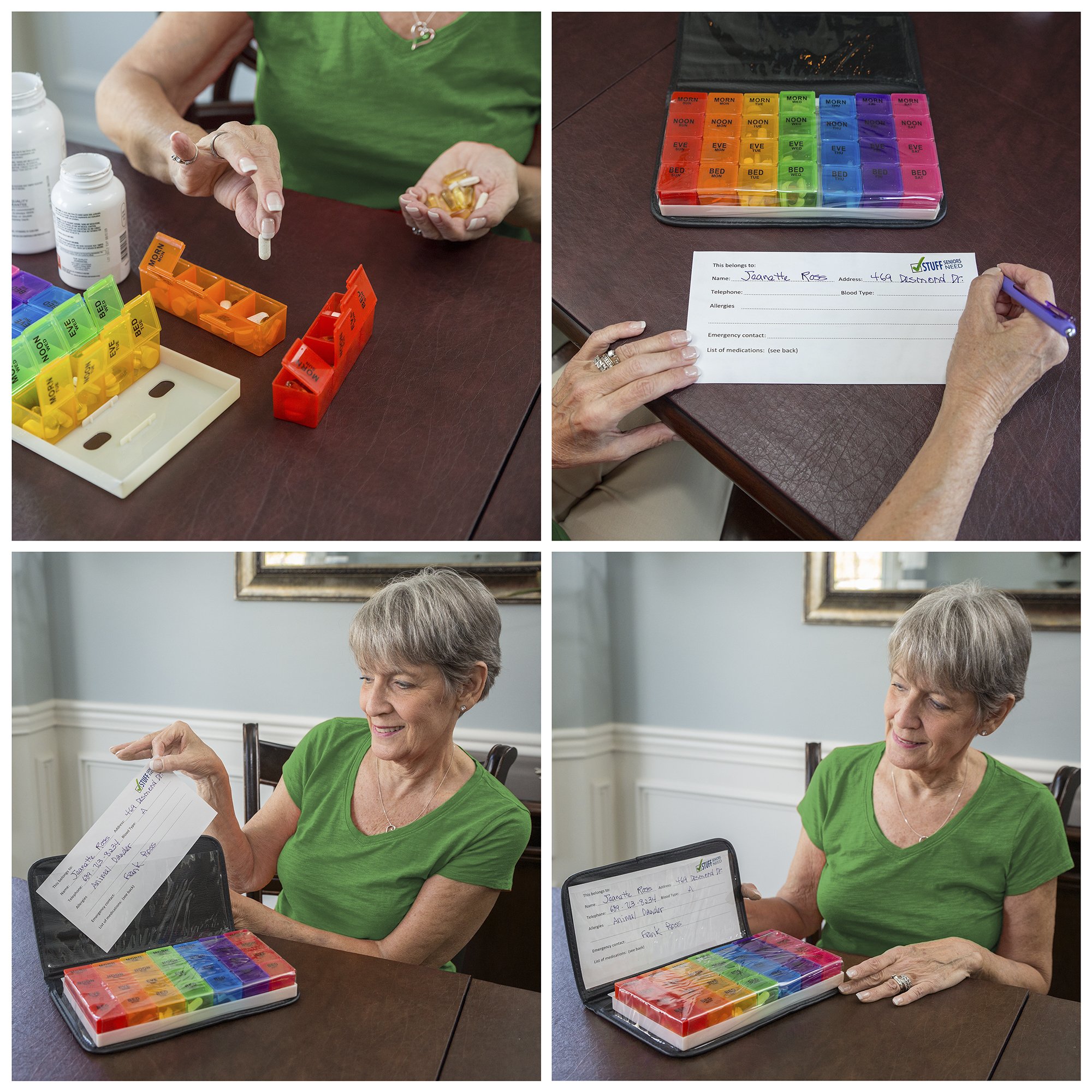 Mua Extra Large Weekly Pill Organisers and Medication Supplement ...