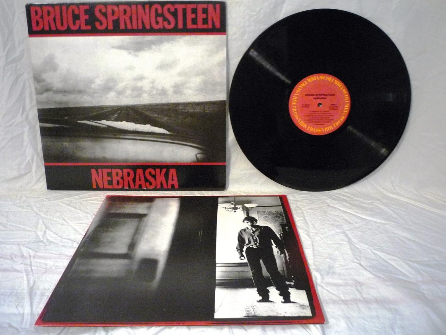 - Bruce Springsteen Nebraska Vinyl Record LP Album - 1st US Pressing TC ...