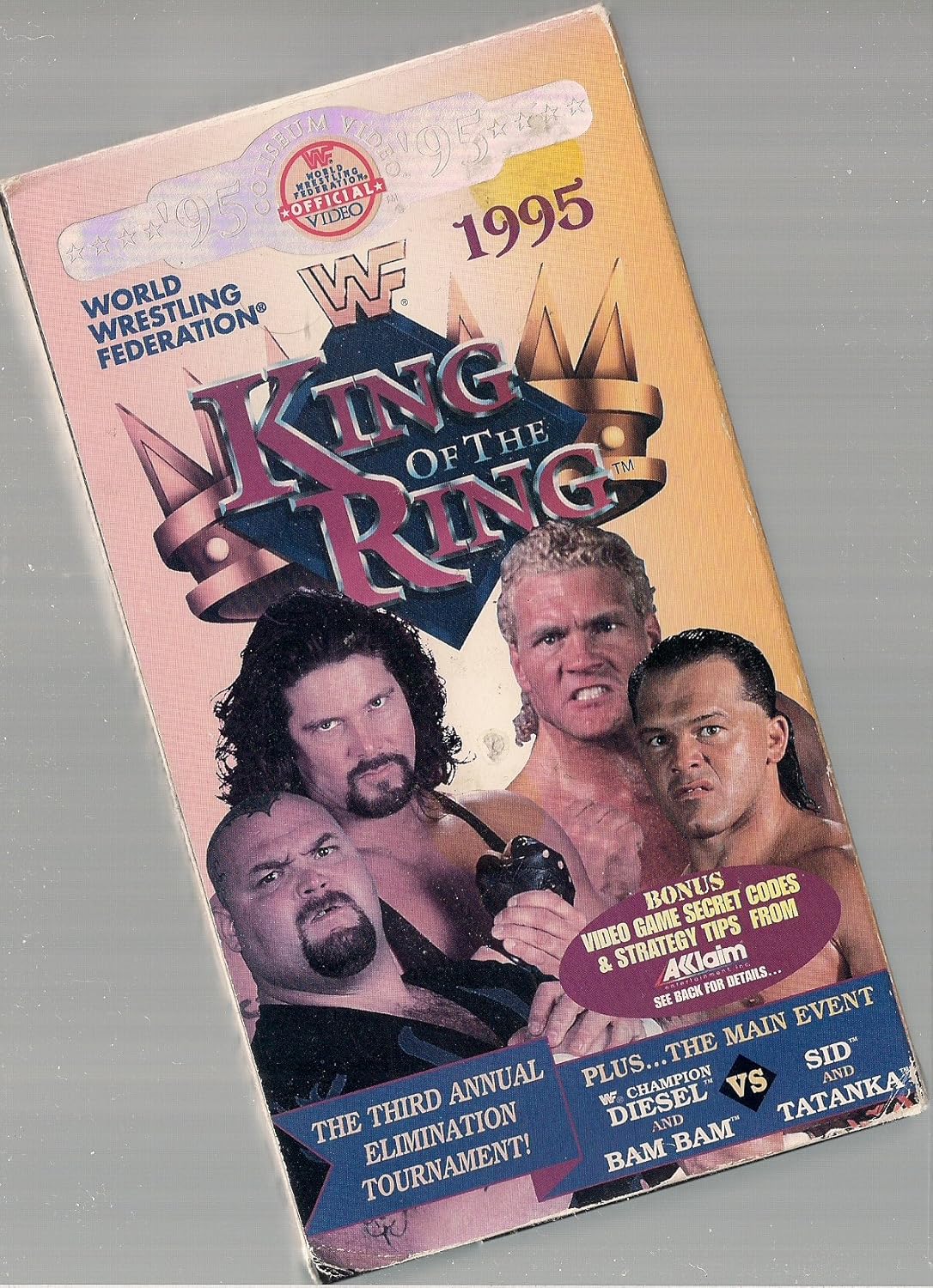 Amazon.com: WWF: King of the Ring 1995 [VHS]: Shawn Michaels ...